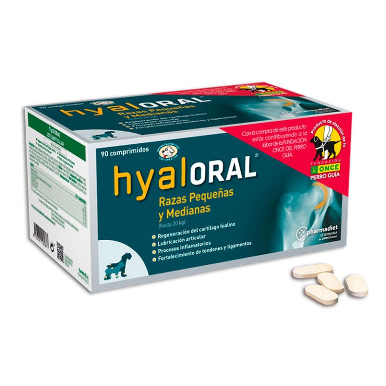 Hyaloral Razas Pequeñas y Medianas 90 Cds | RioVet
